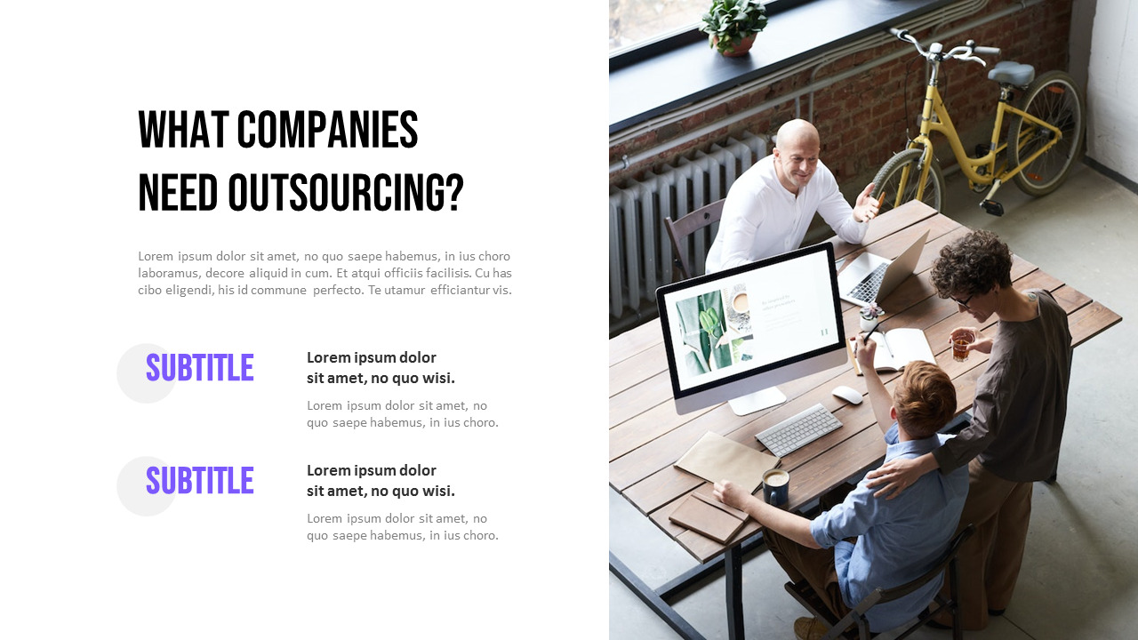 Outsourcing powerpoint presentation online