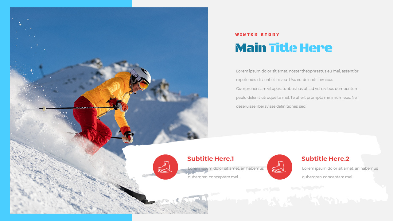 Winter Sports Google Slides mac|Lifestyle