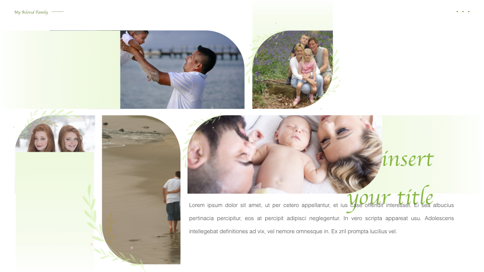 my Beloved Family Multipurpose Presentation Keynote Template