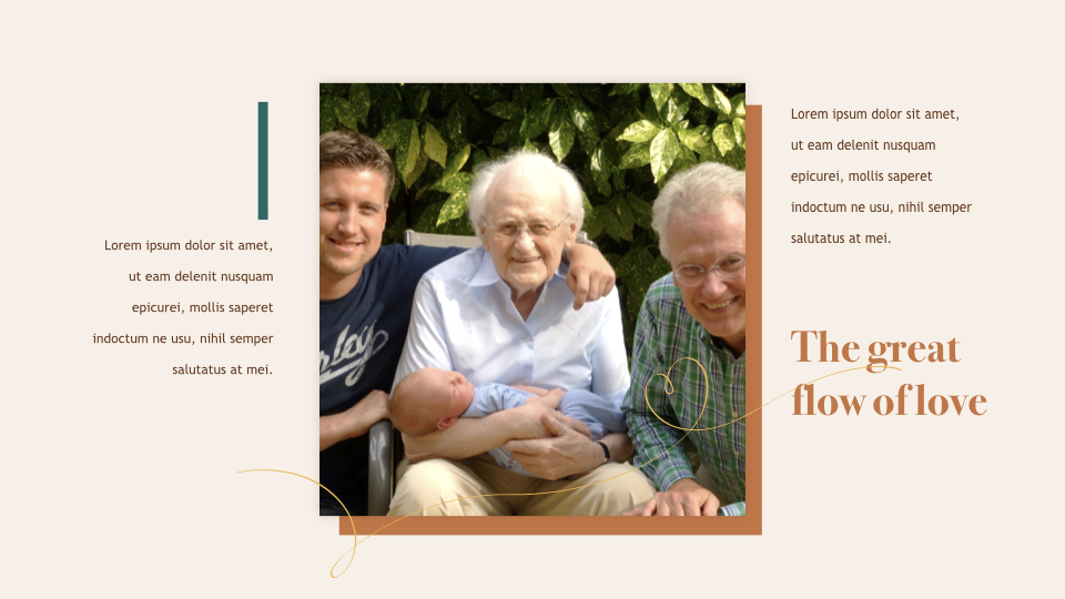 Story of a Family Keynote Presentation Template