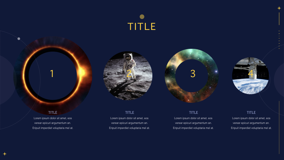 Universe theme Keynote mac