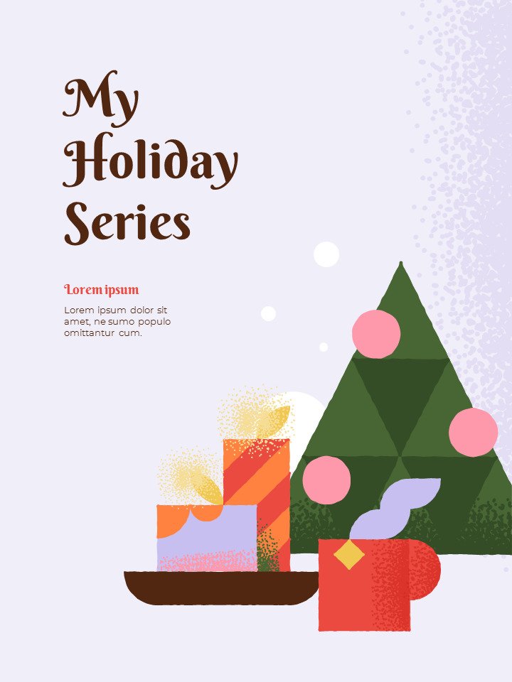 Christmas Design Kit business plan template ppt