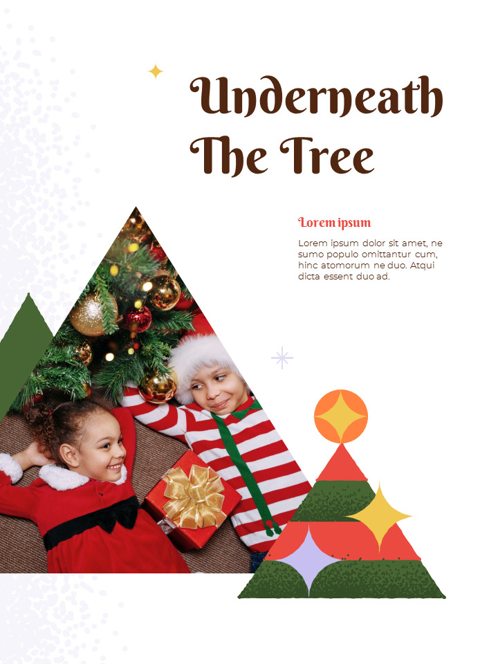 Christmas Design Kit business plan template ppt