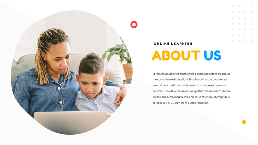 Online Learning design ppt