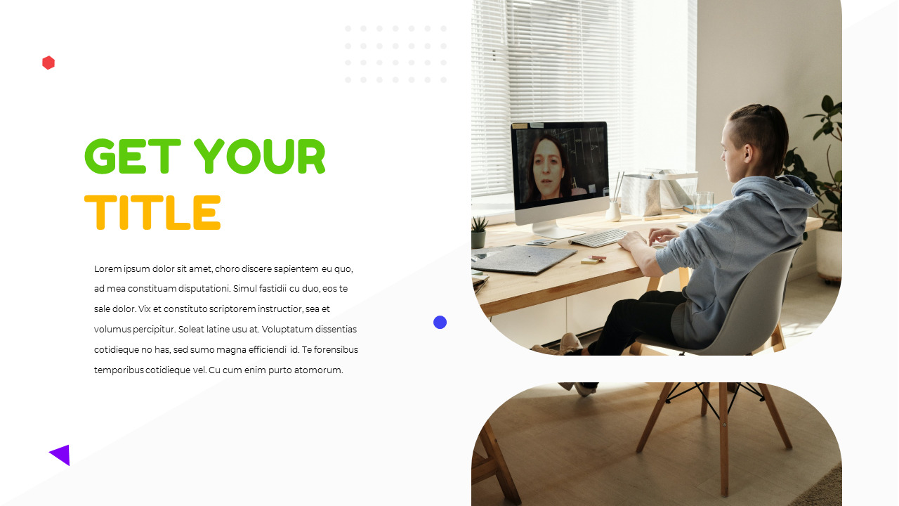 Online Learning design ppt