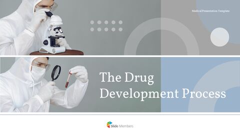 Free The Drug Development Process - ppt template free download|Slides