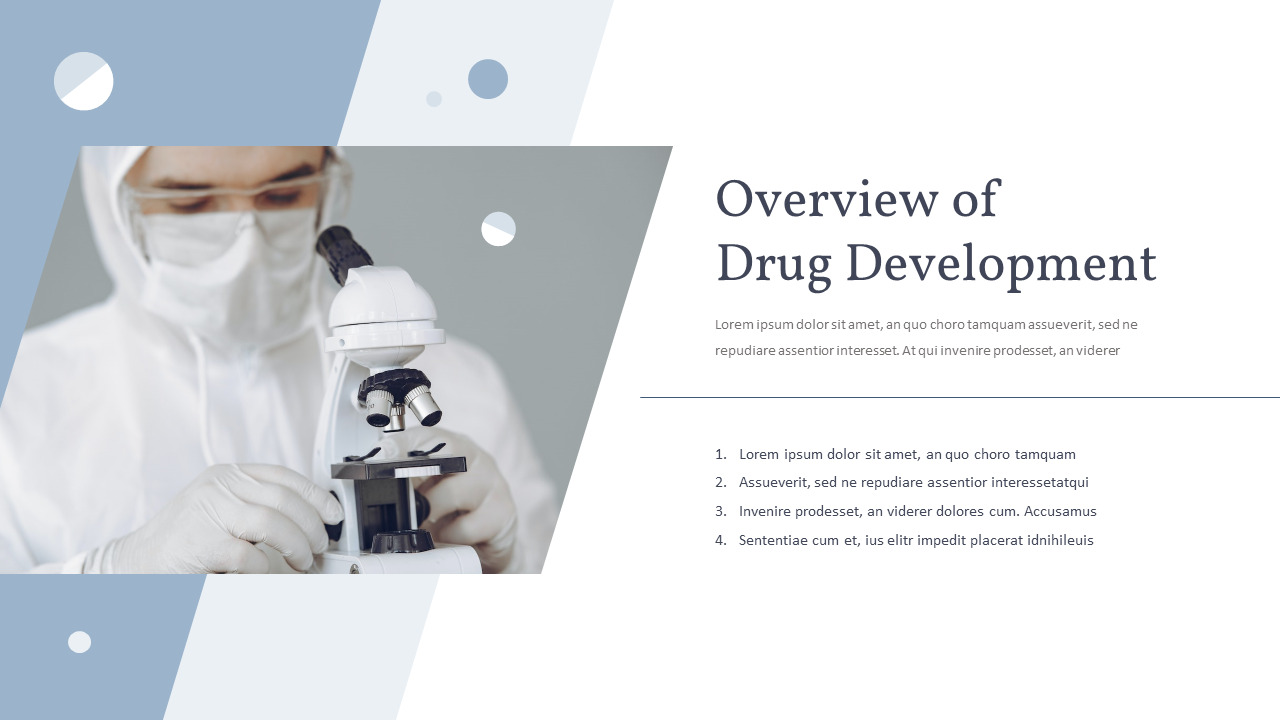 약물 개발 프로세스 - ppt 템플릿 무료 다운로드|슬라이드
