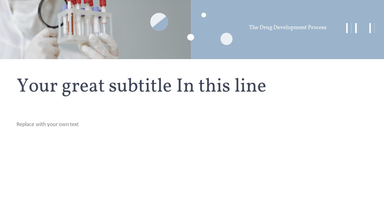 Free The Drug Development Process - ppt template free download|Slides