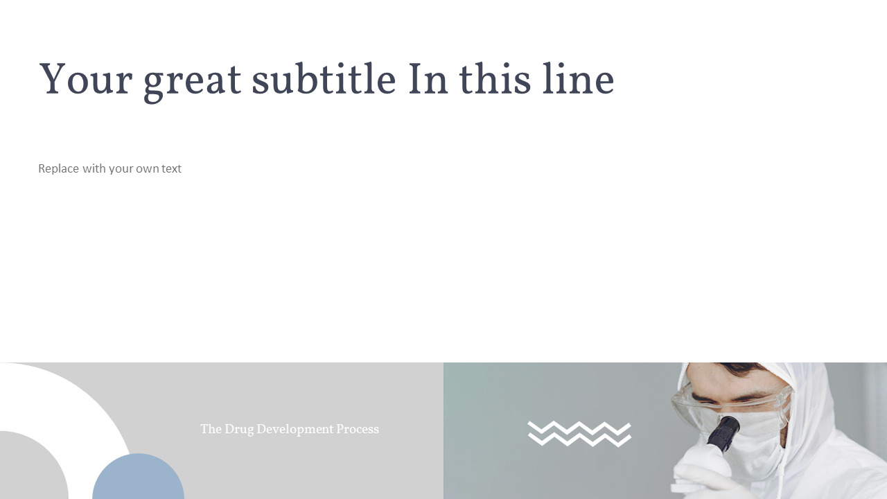 Free The Drug Development Process - ppt template free download|Slides