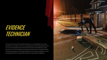 Crime Scene Google Slides to PowerPoint