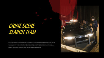 Crime Scene Google Slides to PowerPoint