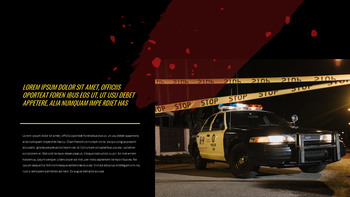 Crime Scene Google Slides to PowerPoint