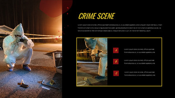 Crime Scene Google Slides to PowerPoint