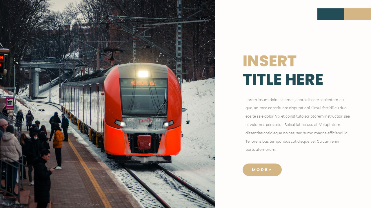Train Trip Product Deck|Lifestyle|Google Slides