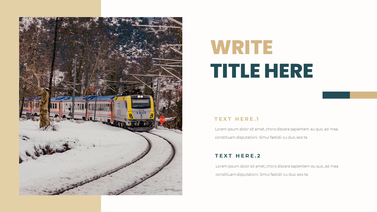 Train Trip Product Deck|Lifestyle|Google Slides