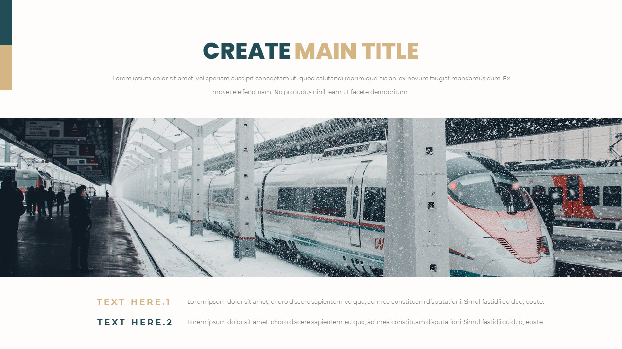 Train Trip Product Deck|Lifestyle|Google Slides