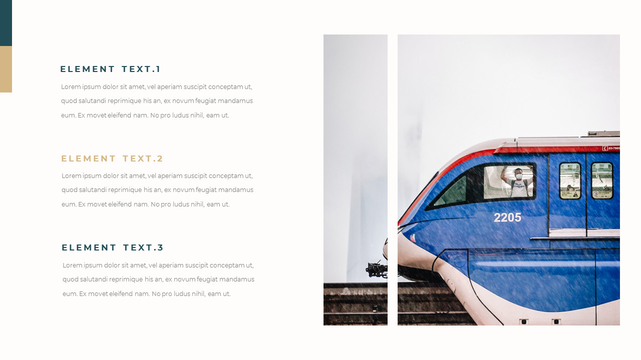 Train Trip Product Deck|Lifestyle|Google Slides