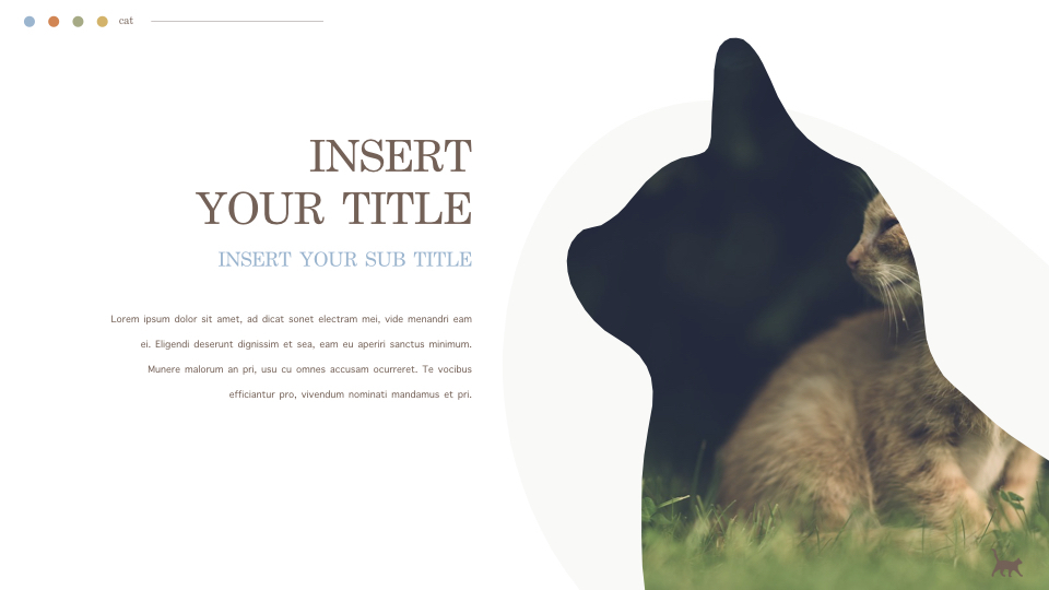 Cat Keynote Presentation Template
