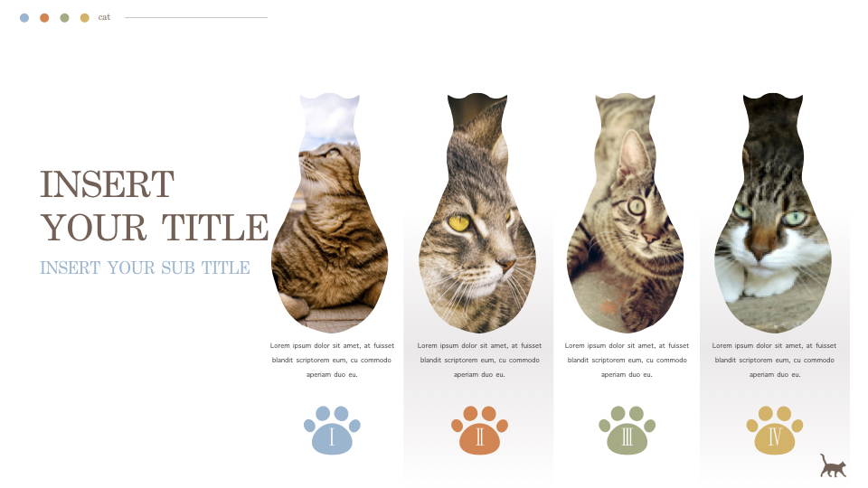 Cat Keynote Presentation Template