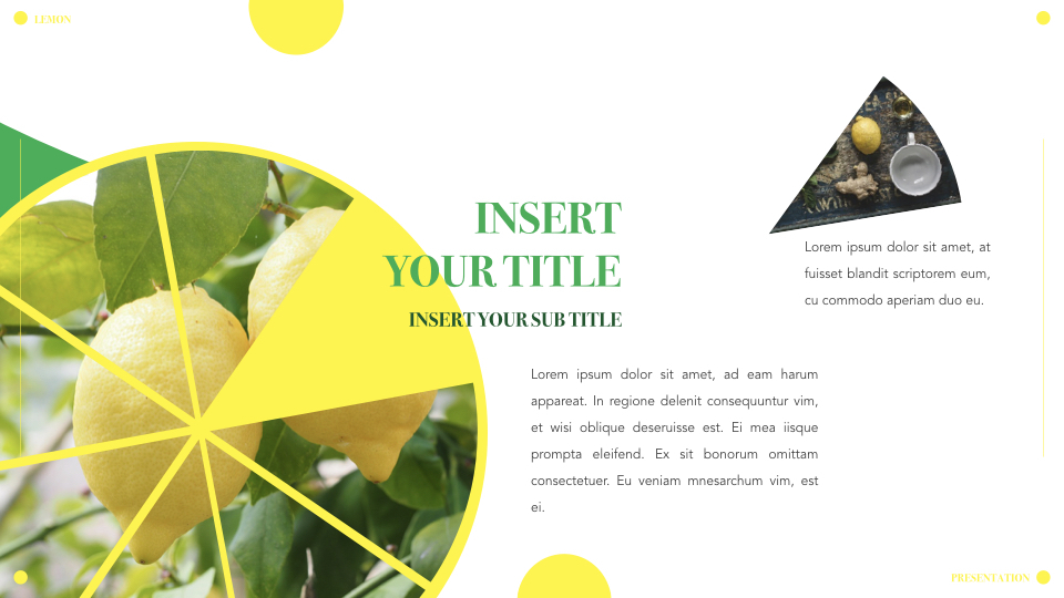 Lemon PowerPoint Templates Multipurpose Design|Business|Keynote