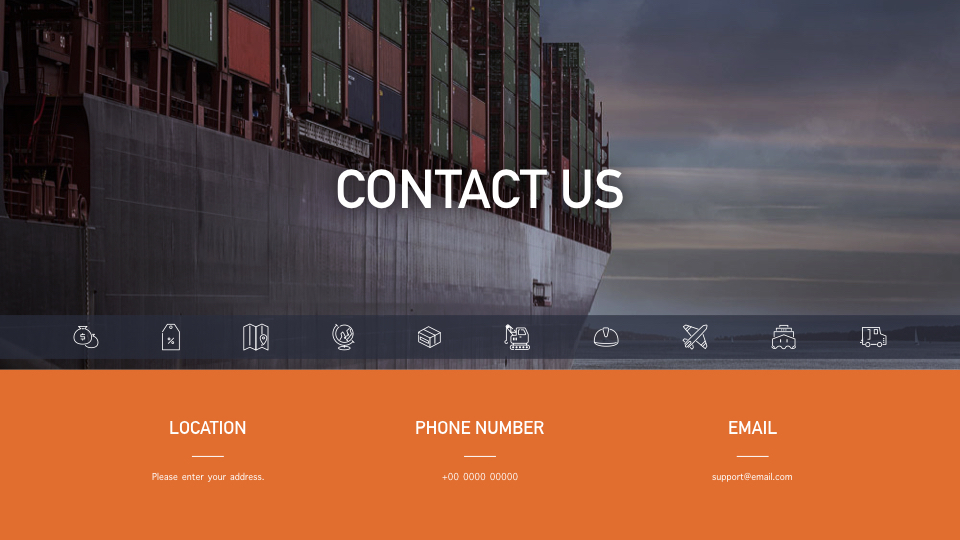Trading Company Keynote Presentation Template