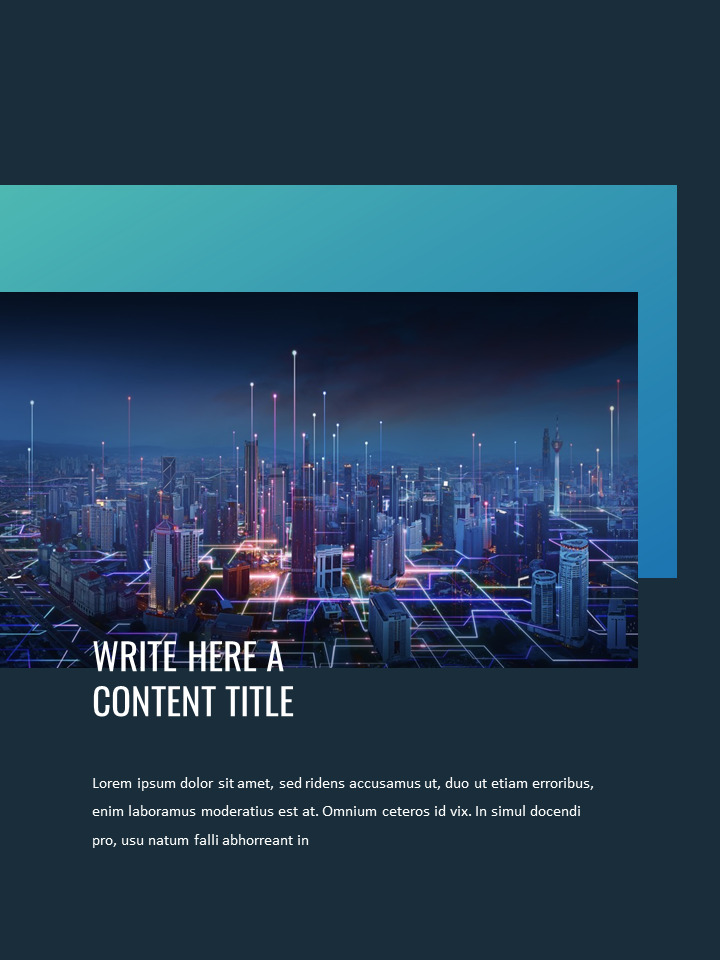 Big Data team presentation template