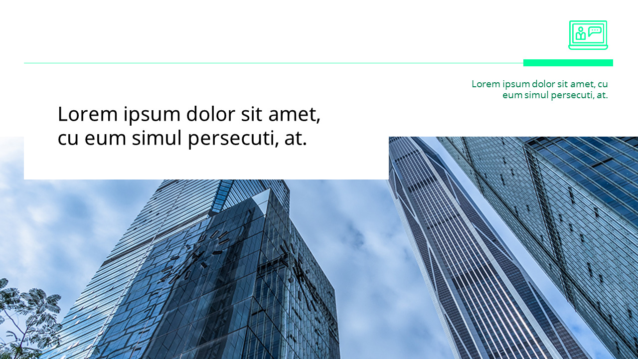 Digital Futurism business presentation template