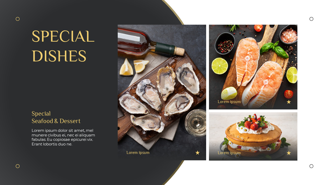 Luxury Restaurant Brand business ppt presentation