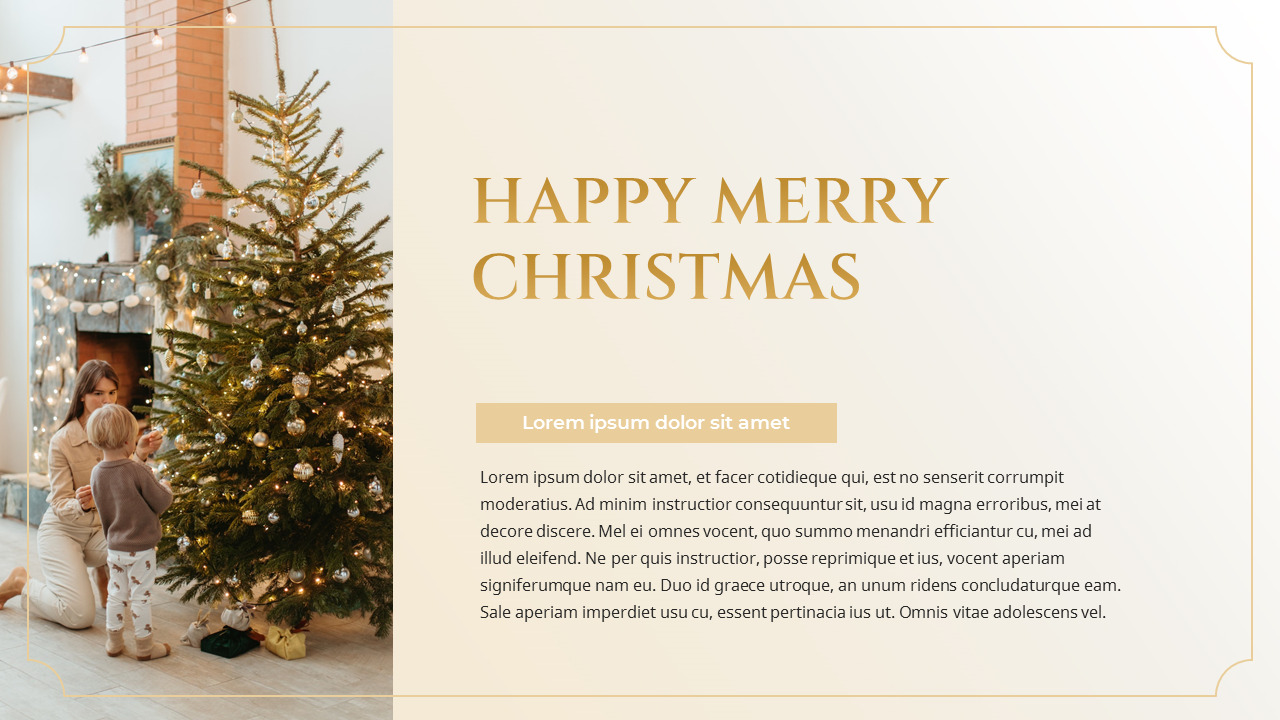 Merry Christmas Modern PPT Templates