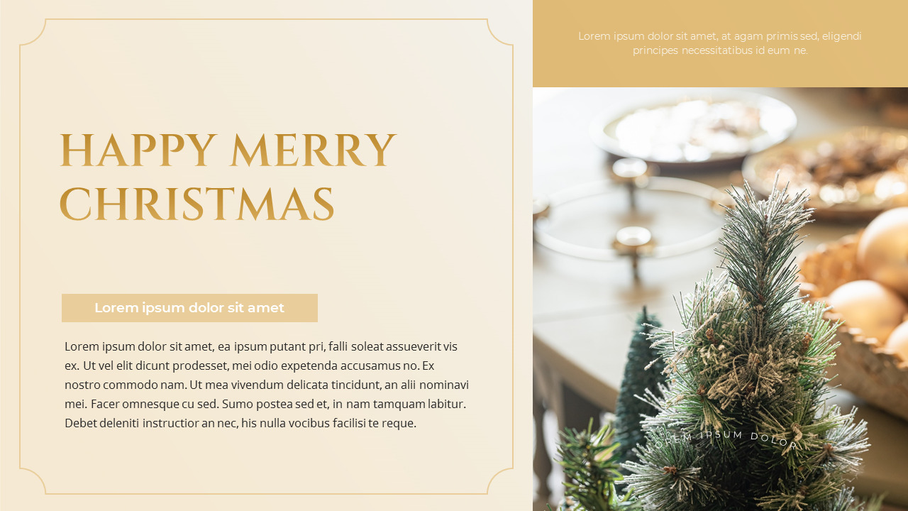 Merry Christmas Modern PPT Templates