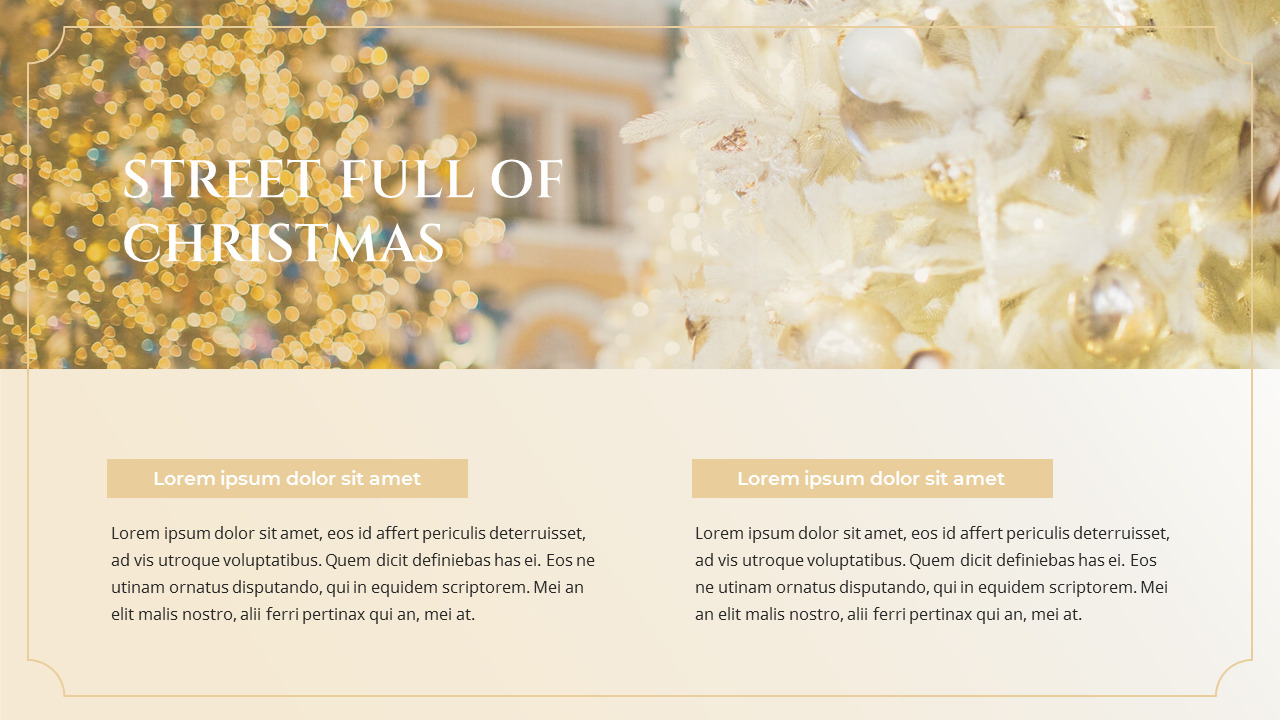 Merry Christmas Modern PPT Templates