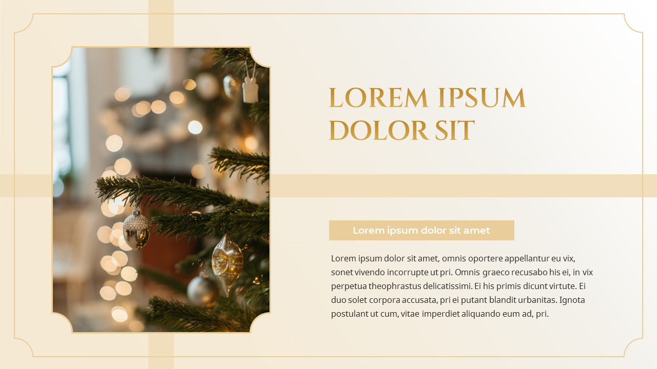 Merry Christmas Modern PPT Templates