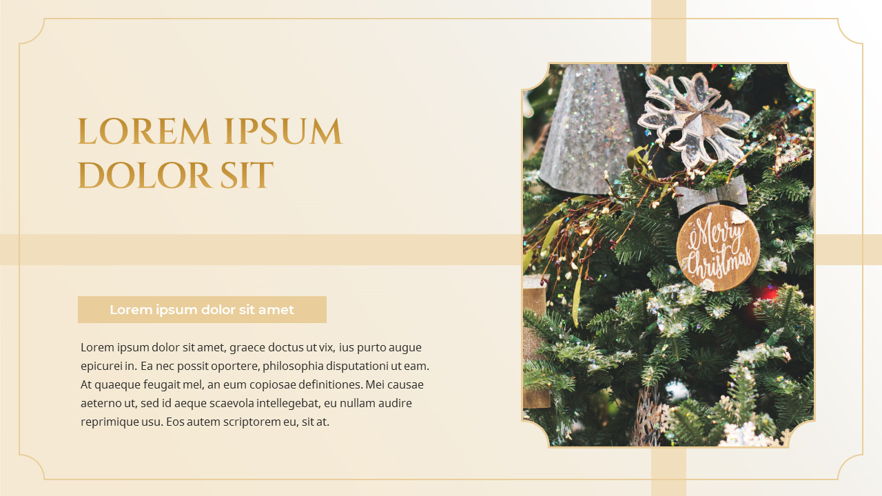 Merry Christmas Modern PPT Templates