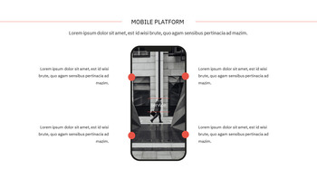 Mobile Service Planning slide design