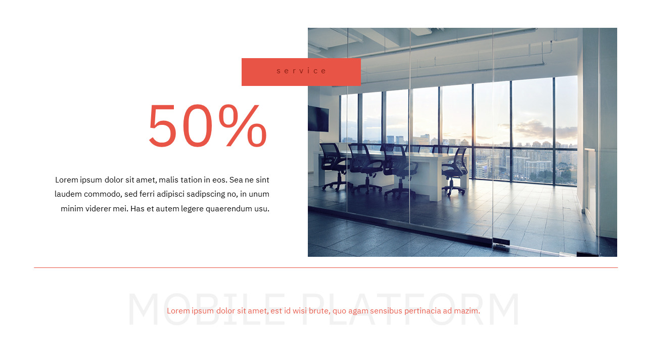 Mobile Service Planning slide design