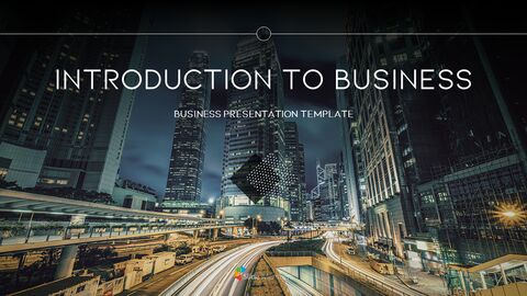 Introduction to Business powerpoint presentation template