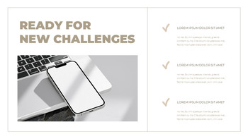 Self Introduction for Portfolio presentation slide design