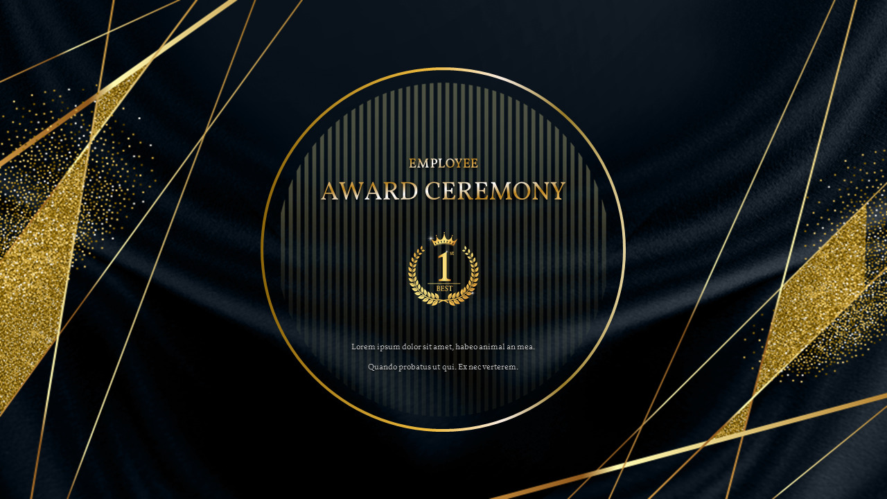 Award Ceremony Background Design
