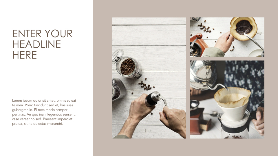 Coffee Time Simple Keynote Template