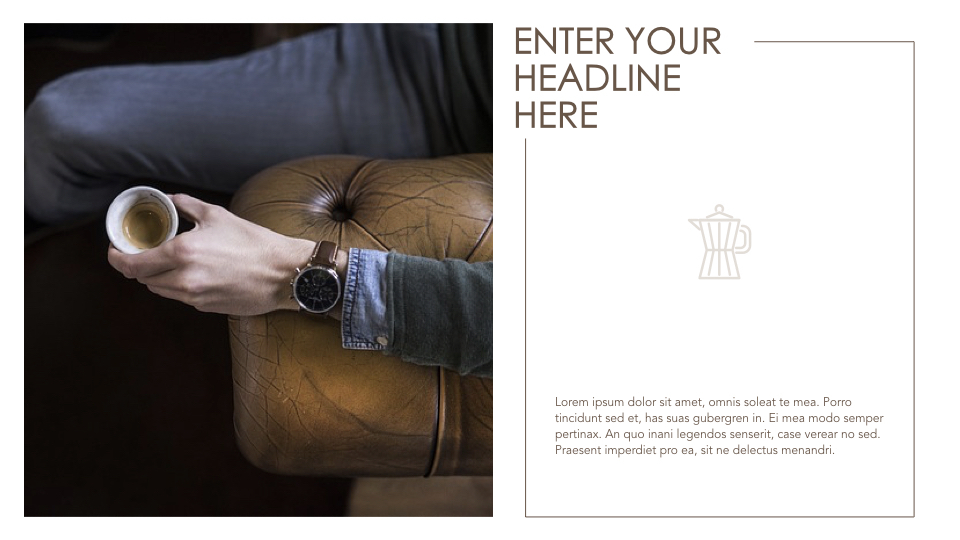 Coffee Time Simple Keynote Template