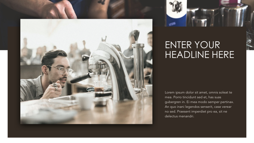 Coffee Time Simple Keynote Template