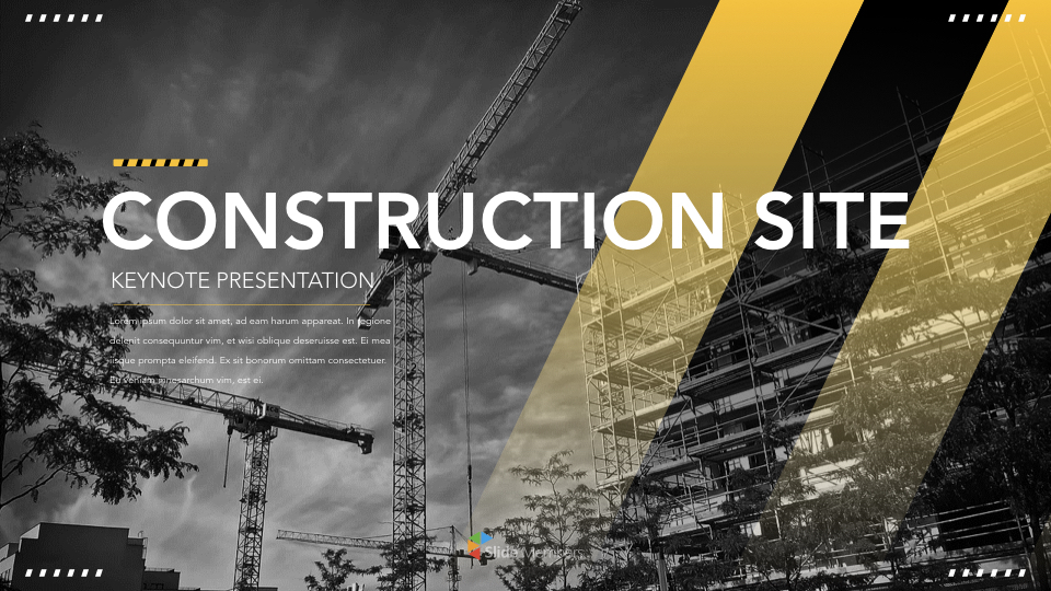 Construction Multipurpose Presentation Keynote Template
