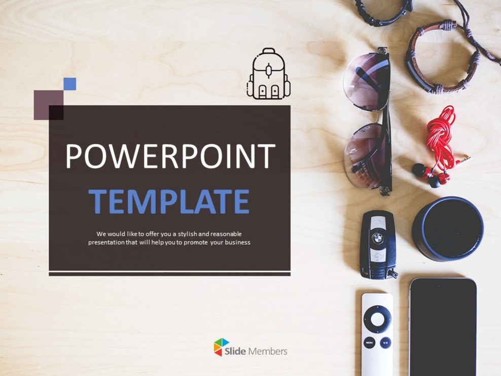 Fashion Items - Free Powerpoint Templates Design