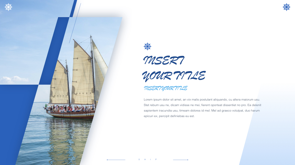 Ship Theme Keynote Design