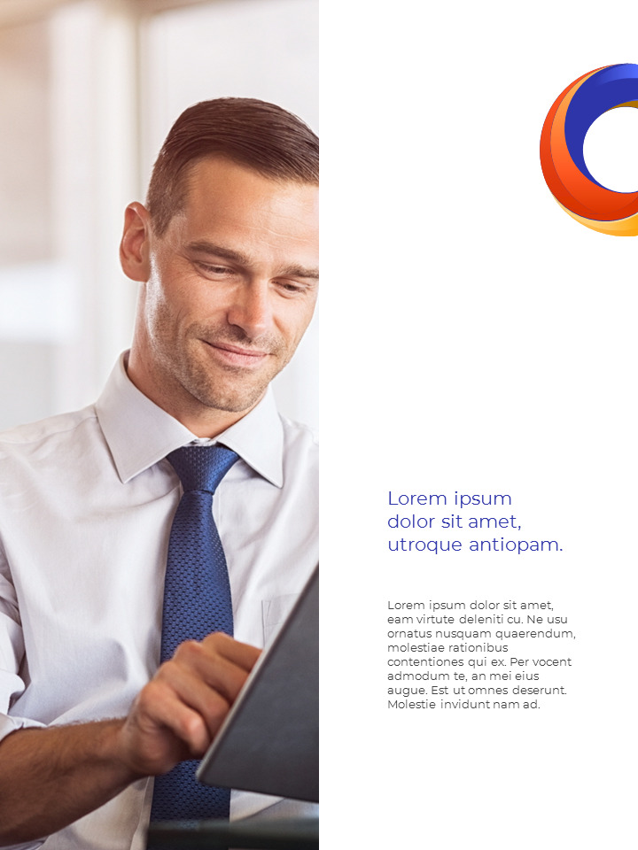 2023 Business Plan Vertical Template Google PowerPoint