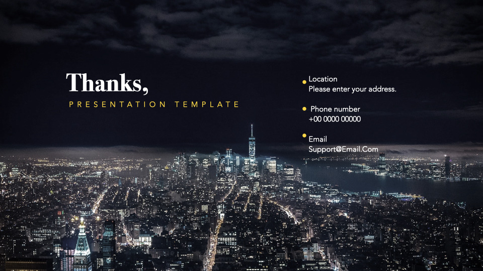 2025 Business Projects presentation slide design
