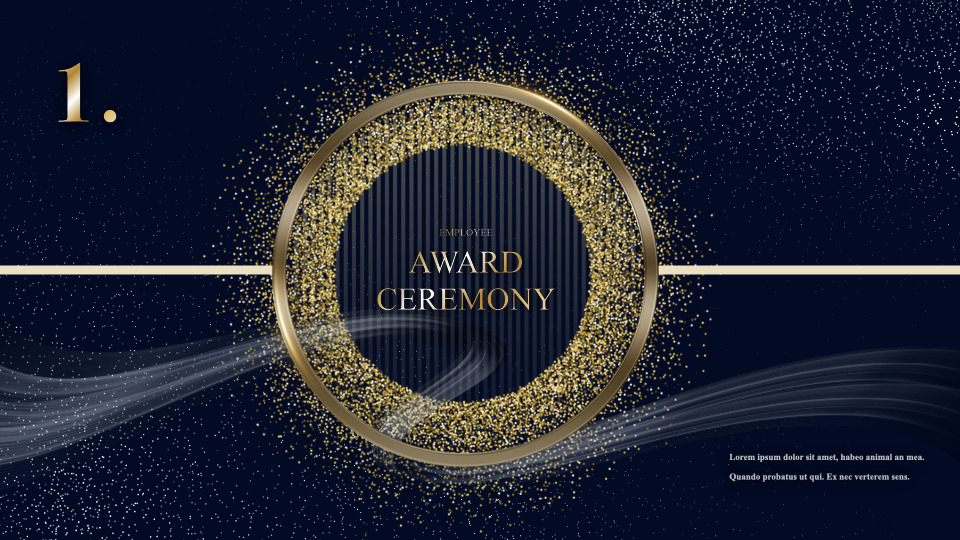 Employee Award Ceremony Product Deck