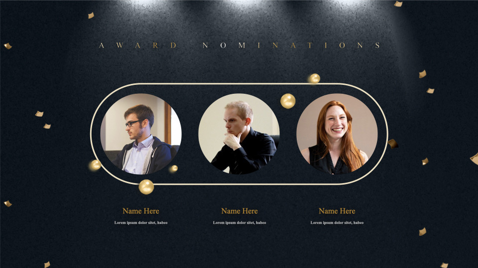 Employee Award Ceremony Product Deck