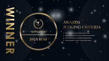 Employee Award Ceremony Product Deck