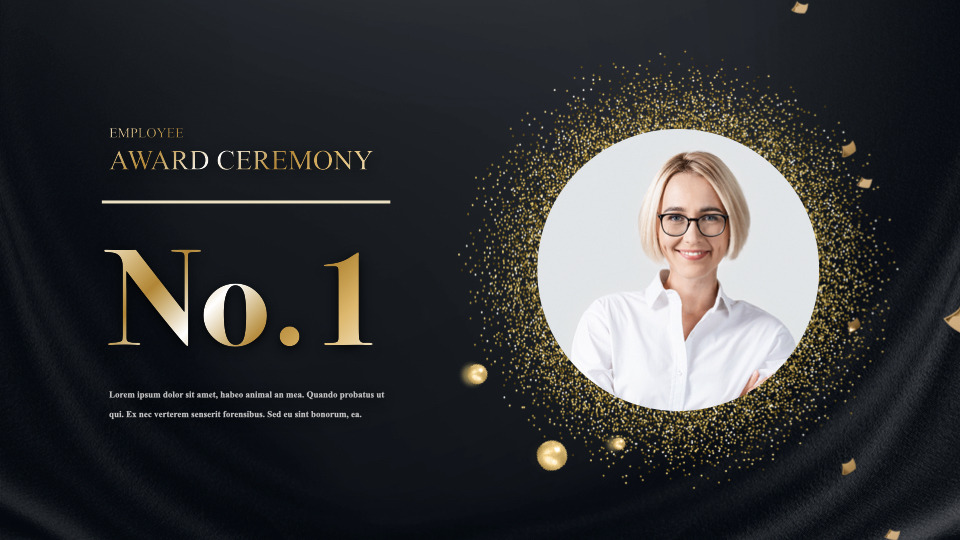 Employee Award Ceremony Product Deck